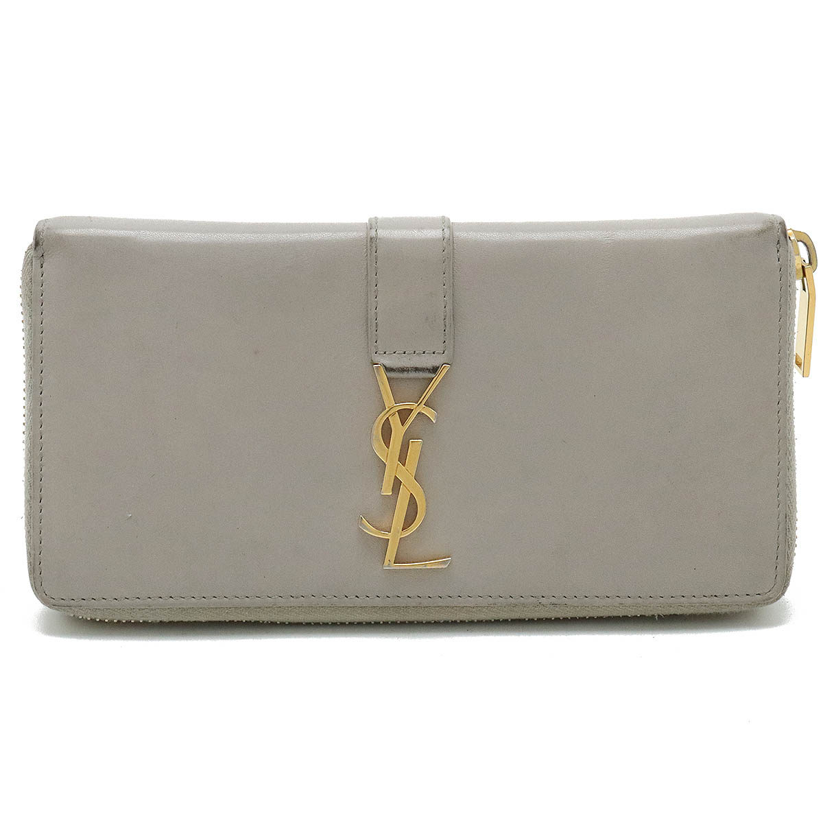 【楽天市場】SAINT LAURENT PARIS サン ローラン パリ YSL イブサンローラン モノグラム ラウンドファスナー 長財布 ...