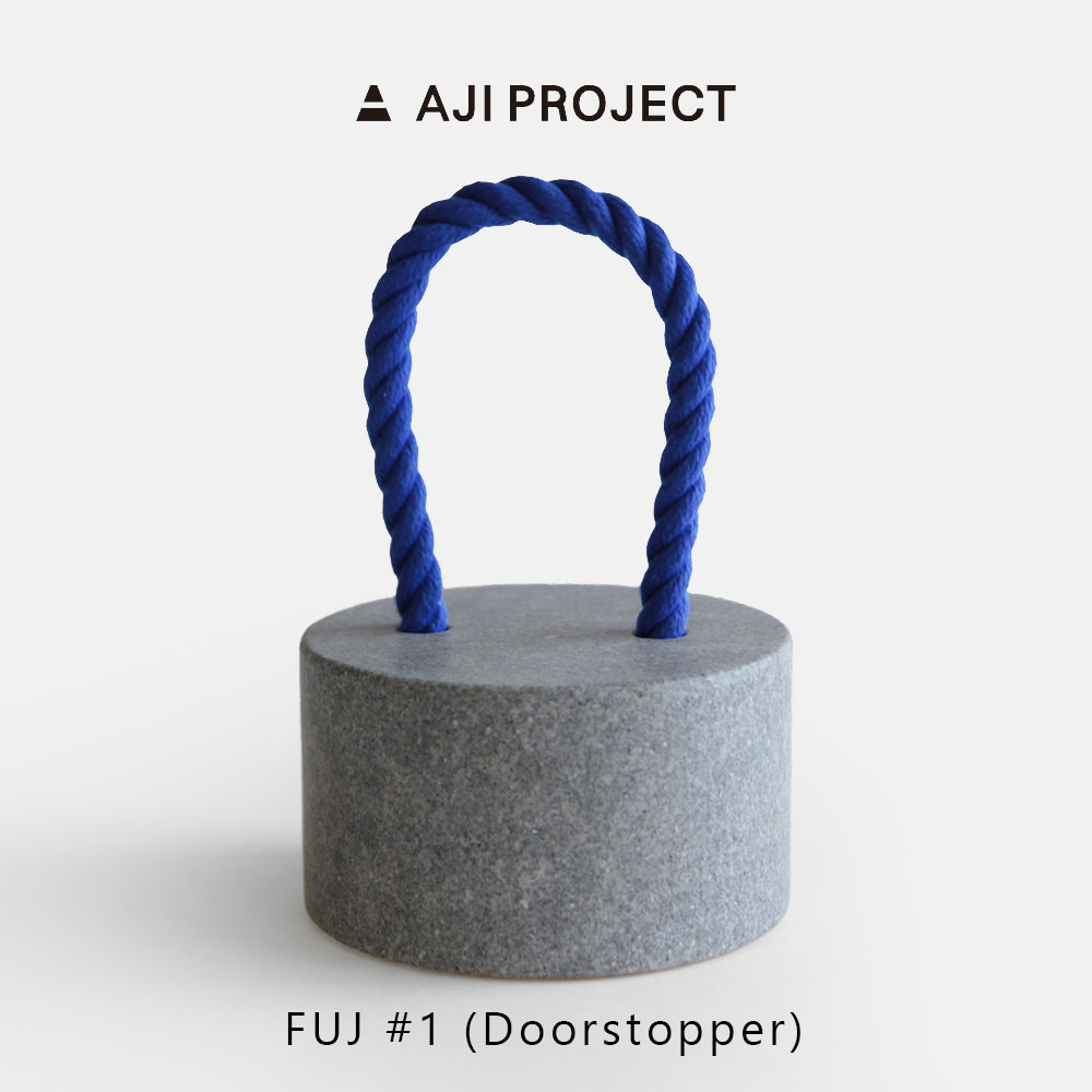 【楽天市場】AJI PROJECT[アジプロジェクト] / FUJ #1 (Doorstopper)(Blue)【ソリッド/ドアストッパー/庵治石/自然石/藤城 成貴/Shigeki ...