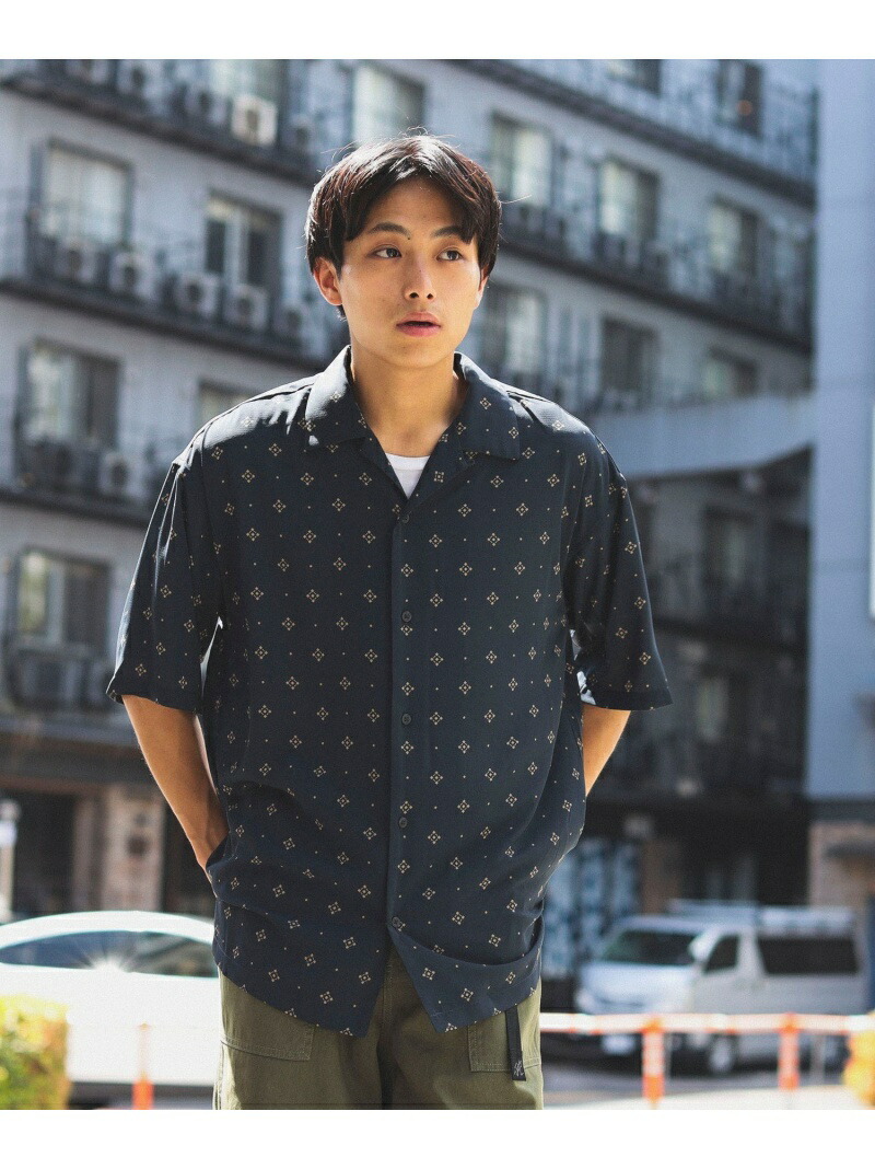 【楽天市場】B:MING by BEAMS / 小紋 オープンカラー シャツ B:MING by BEAMS ビーミング ライフストア バイ ...