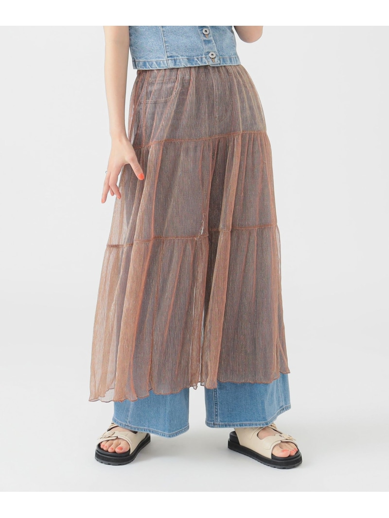 【楽天市場】【SALE／60%OFF】ペチコート付き チュールスカート 25SS B:MING by BEAMS ビーミング ライフストア バイ ビームス スカート その他のスカート ブラック ...