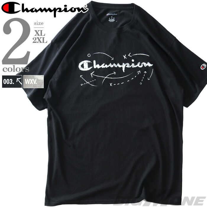 楽天市場】大きいサイズ メンズ Champion チャンピオン 半袖 Tシャツ