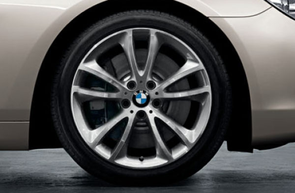 【楽天市場】BMW 純正 F12 F13 F06 6シリーズ Vスポーク ホイール スタイリング366 単体 1本 フロント用 8.5J×19 ...
