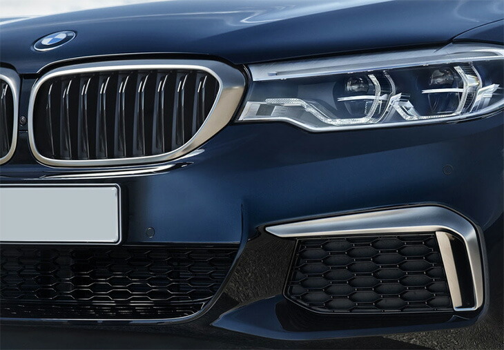 【楽天市場】BMW 純正 G30 G31 前期 5シリーズ M550iX マット クローム キドニー グリル セット CERIUM GREY ...