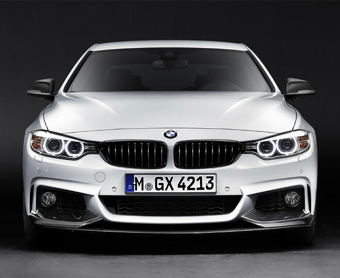 【楽天市場】BMW 純正 F32 F36 4シリーズ M Performance カーボン フロント スプリッター 接着剤付き パフォーマンス ...