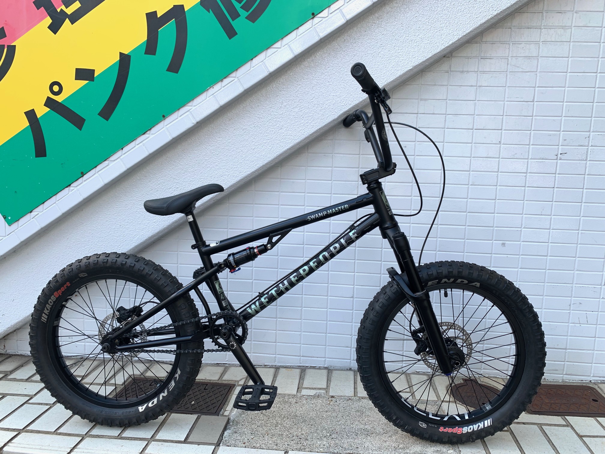 【楽天市場】フルサスBMX！ 2024年モデル WETHEPEOPLE - SWAMP MASTER / MATTBLACK カラー ...