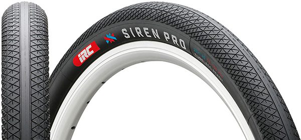 【楽天市場】IRC - SIREN PRO TIRE 1.90or1.75 / アイアールシー サイレンプロ タイヤ BMX パーツ フラット ...