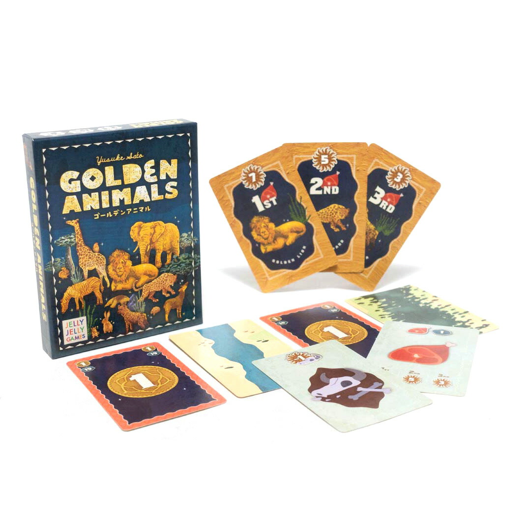 【楽天市場】送料無料[ゴールデンアニマル]GOLDEN ANIMALSジェリージェリーゲームズ JELLY JELLY GAME ボードゲーム ...