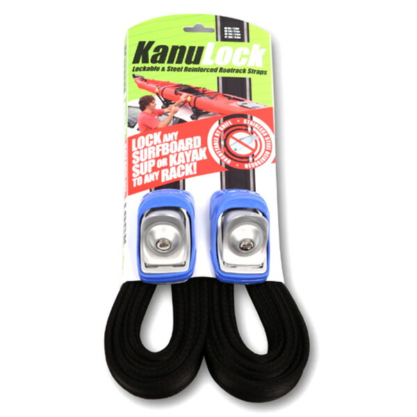 【楽天市場】5.4M / 18FT KANULOCK LOCKABLE TIE-DOWN STRAPS / カヌロック タイダウン ベルト ...