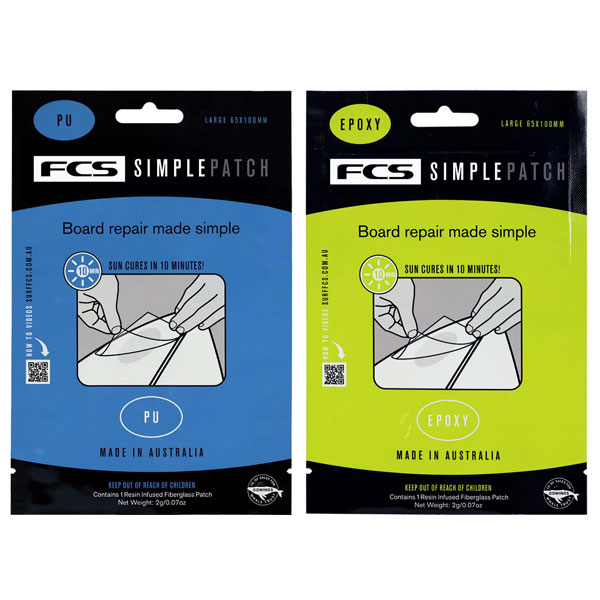 【楽天市場】FCS SIMPLE PATCH REPAIR REGULAR/ エフシーエス シンプル パッチ リペア レギュラー リペアテープ サーフボード サーフィン サップ メール便 ...