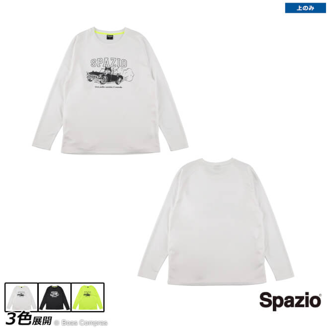 【楽天市場】スパッツィオ 長袖プラクティスシャツ [ge-0856 PIPPOミッドトレーニングトップ] spazio フットサル ウェア 【送料無料】【ネコポス対応】【単品商品】：ボアスコンプラス