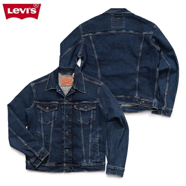 【楽天市場】リーバイス【Levi's】723340322 トラッカージャケット ダークインディゴ COLUSA 2.0 ヴィンテージ デニム ...