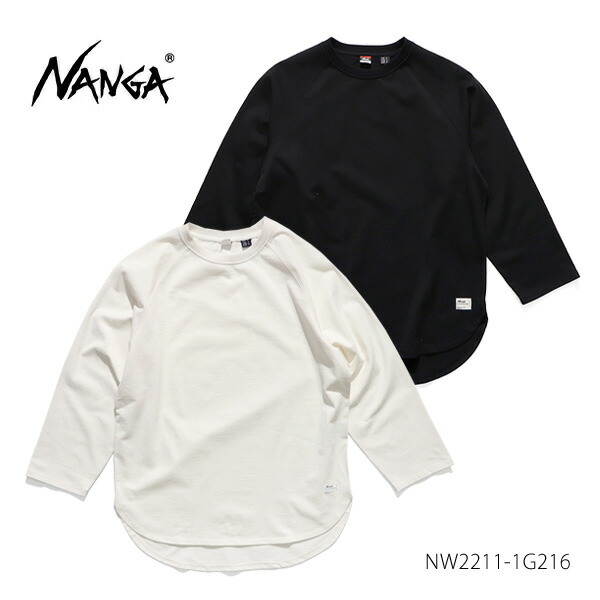 【楽天市場】ナンガ【NANGA】NW2211-1G216 ECO HYBRID RAGLAN SLEEVE TUNIC TEE エコハイブリッド ラグランスリーブ チュニックティー 長袖 ロン ...