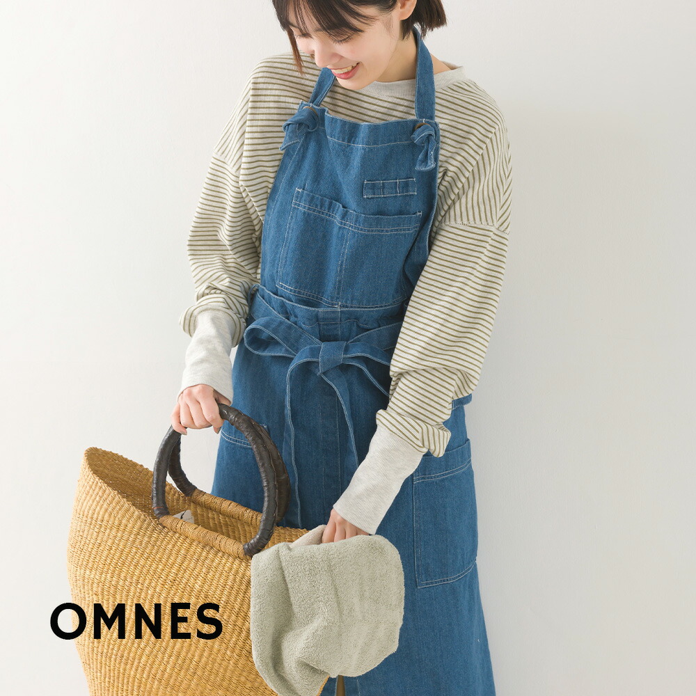 【楽天市場】(50%OFF)【OMNES】ダンプ2WAYエプロン レディース メンズ ワークエプロン カフェエプロン フリーサイズ キッチン お料理 ガーデニング DIY 贈り物 プレゼント ...