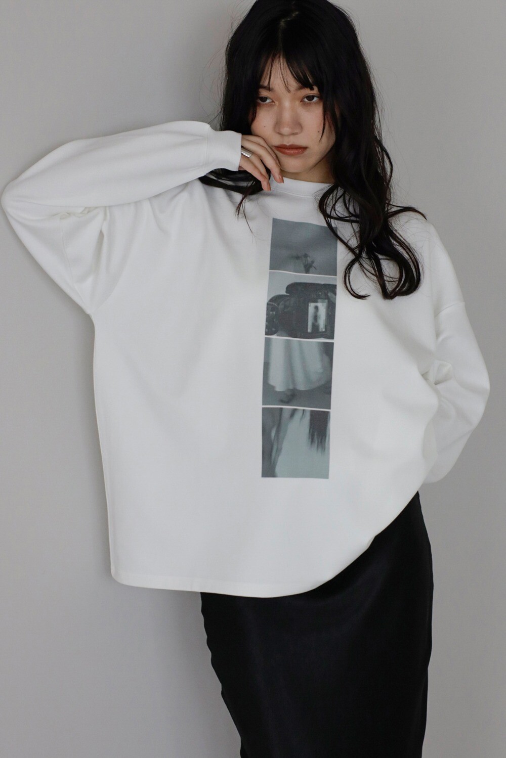 【楽天市場】ENC エンク smooth touch photo print long sleeve T-shirt / スムースタッチフォト ...