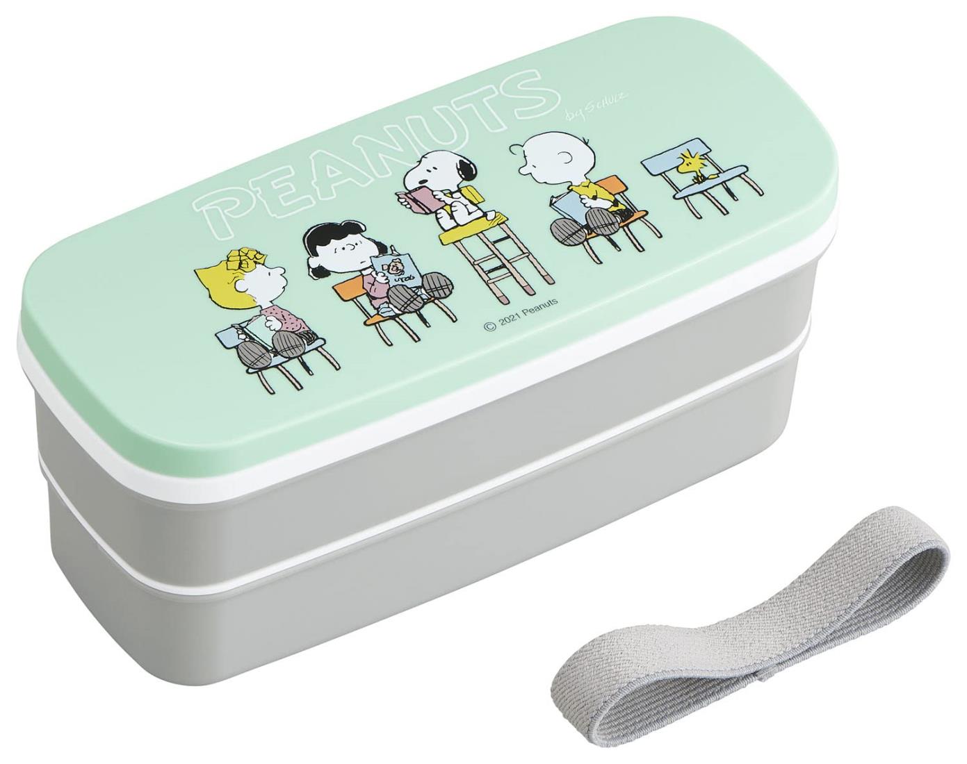 【楽天市場】OSK ピーナッツ ランチボックス二段(仕切付) 日本製 PW-28K：梵たん 楽天市場店