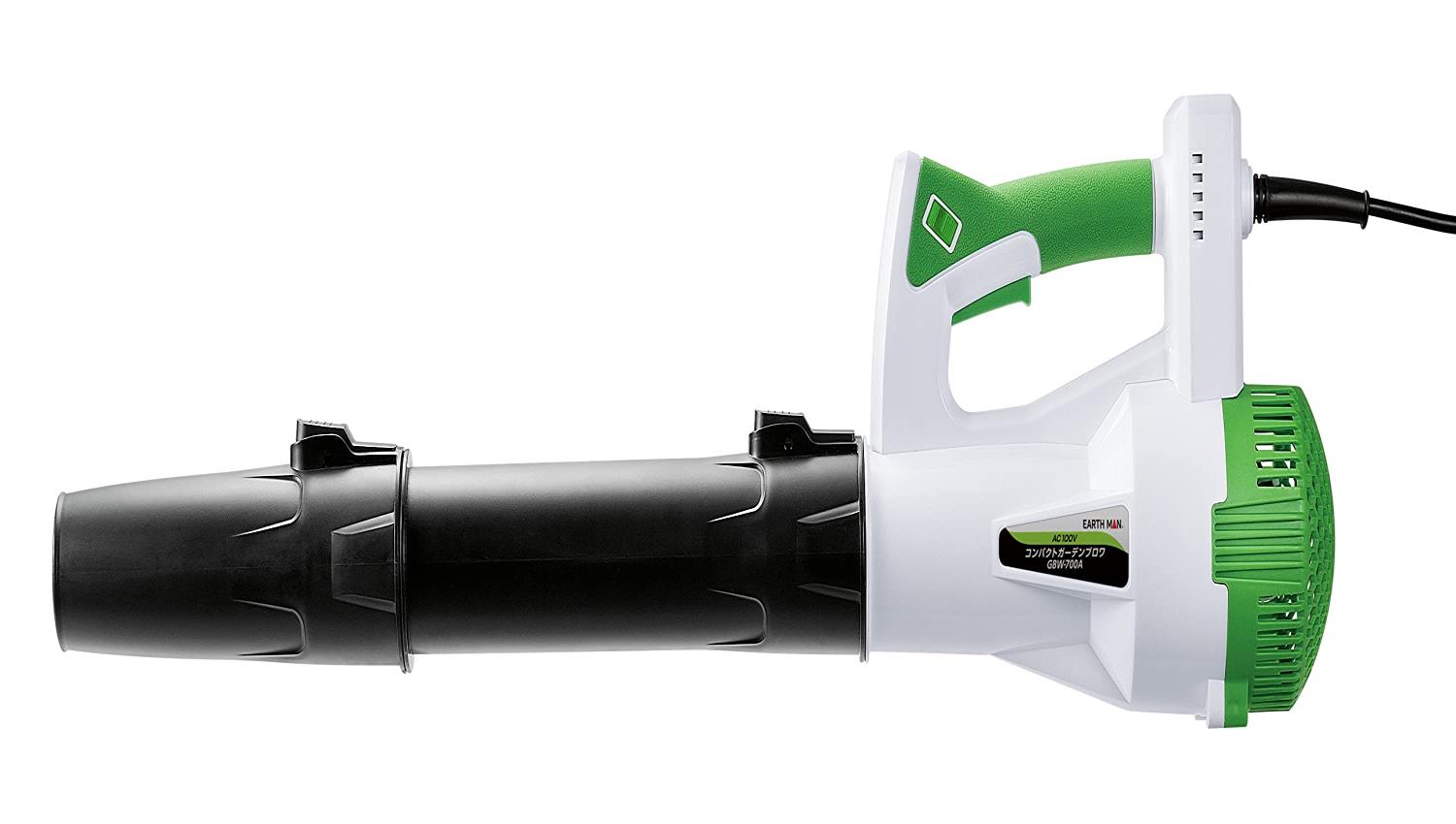 【楽天市場】高儀(Takagi) EARTH MAN コンパクトガーデンブロワ GBW-700A【落ち葉・刈り葉をきれいに】【延長コード10m ...