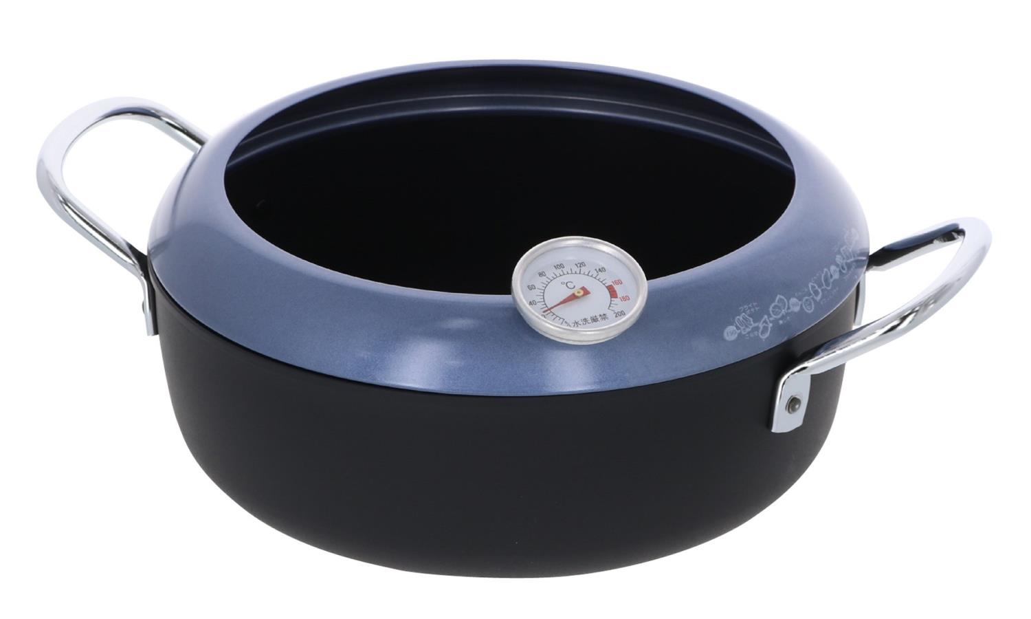 【楽天市場】儀(Takagi) IH対応温度計付両手天ぷら鍋 20cm TO-20B 日本製 高儀 たかぎ TAKAGI：梵たん 楽天市場店