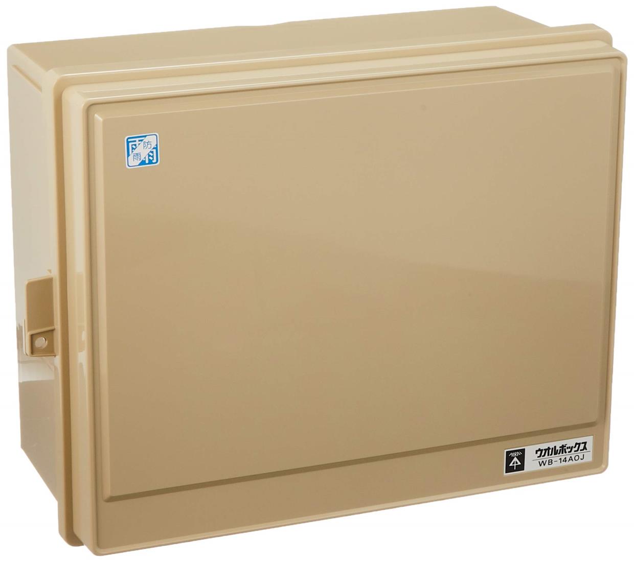 【楽天市場】未来工業 ウオルボックス 屋根無・ヨコ型 有効フカサ159 ベージュ 1個 WB-14AOJ：梵たん 楽天市場店