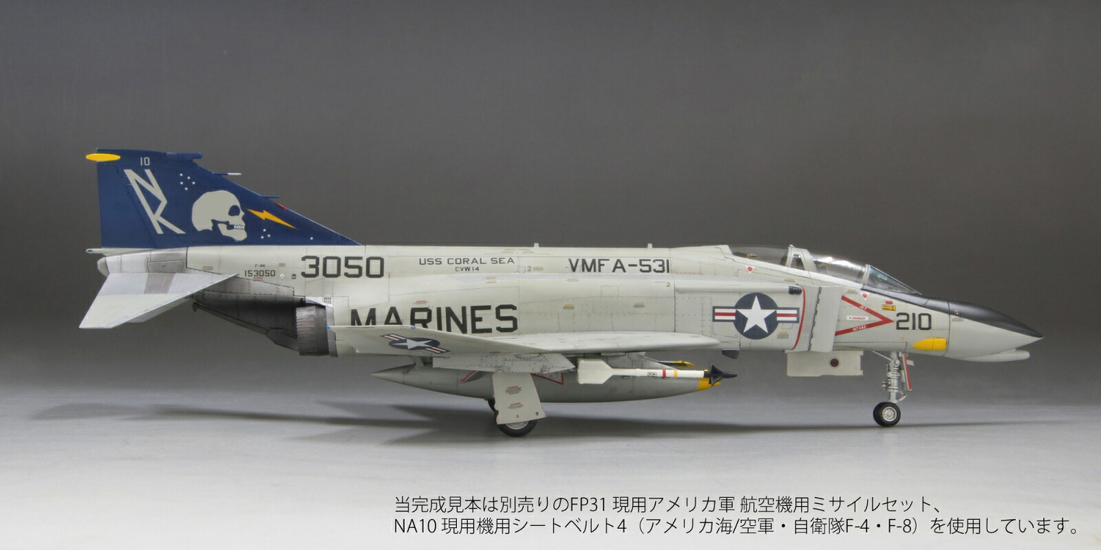 楽天ブックス: 1/72スケール ジェット機 アメリカ海軍 F-4N 戦闘機VMFA-531 “グレイゴースト” 【FX04】 (プラモデル ...