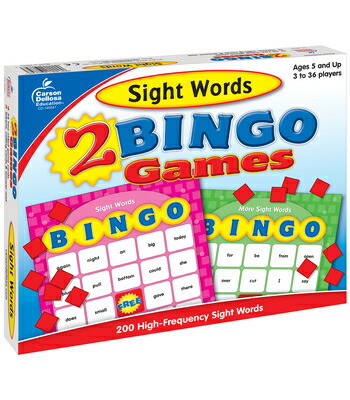 楽天ブックス: Sight Words: 2 Bingo Games [With 2-Sided Game Cards, Calling ...