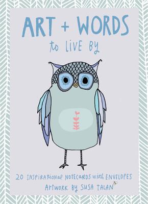 楽天ブックス: Art + Words to Live by: 20 Inspirational Notecards with ...