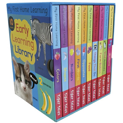 楽天ブックス: Early Learning Library: Box Set 10 Board Books for Kids - Tiger ...