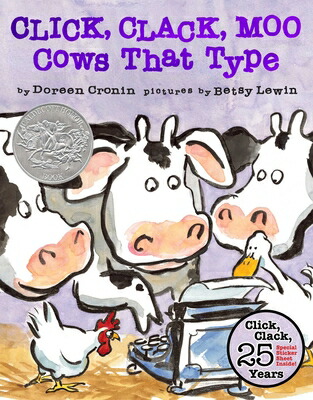 楽天ブックス: Click, Clack, Moo (25th Anniversary Edition): Cows That Type ...