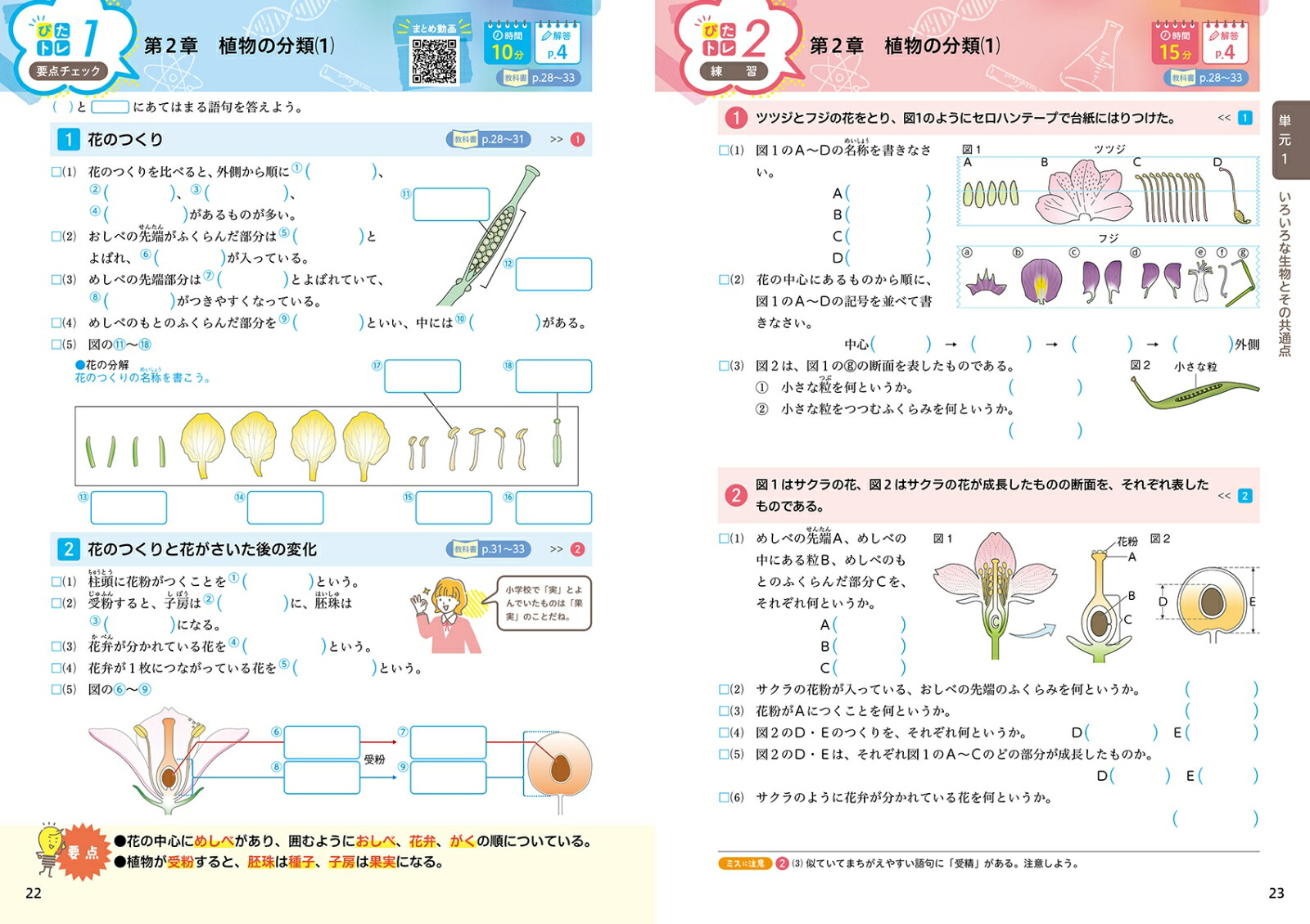 楽天ブックス 中学 教科書ぴったりトレーニング 理科1年 東京書籍版（教科書完全対応、オールカラー、学習ツール6定期テスト予想問題赤
