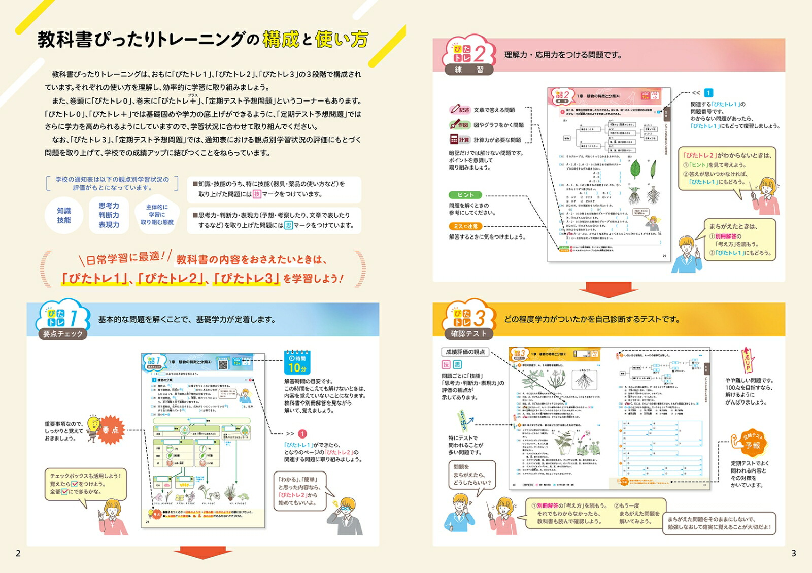 楽天ブックス 中学 教科書ぴったりトレーニング 理科3年 全教科書版（大日本図書、学校図書、教育出版の教科書に対応、オールカラー、学習ツール