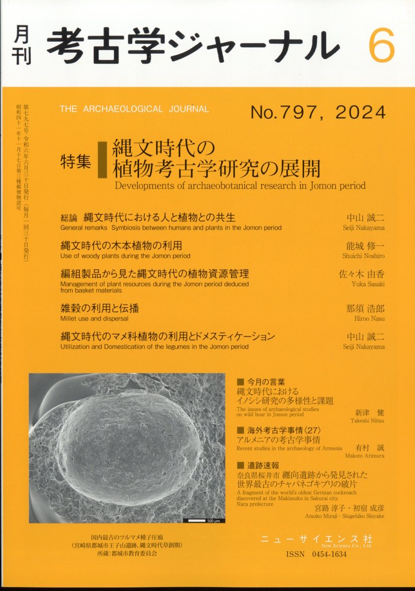 楽天ブックス: 考古学ジャーナル 2024年 6月号 [雑誌] - ニュー・サイエンス社 - 4910038170643 : 雑誌