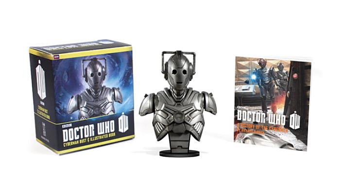 楽天ブックス: Doctor Who: Cyberman Bust and Illustrated Book - Running Press ...