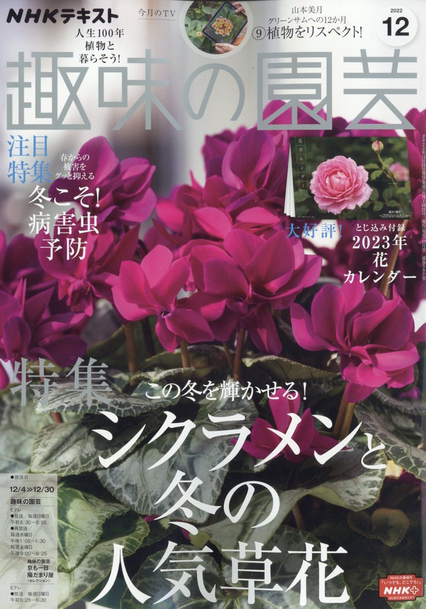 楽天ブックス: NHK 趣味の園芸 2022年 12月号 [雑誌] - NHK出版 - 4910064571223 : 雑誌
