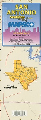 楽天ブックス: San Antonio SealMap: With Detailed Maps of San Antonio Metro ...