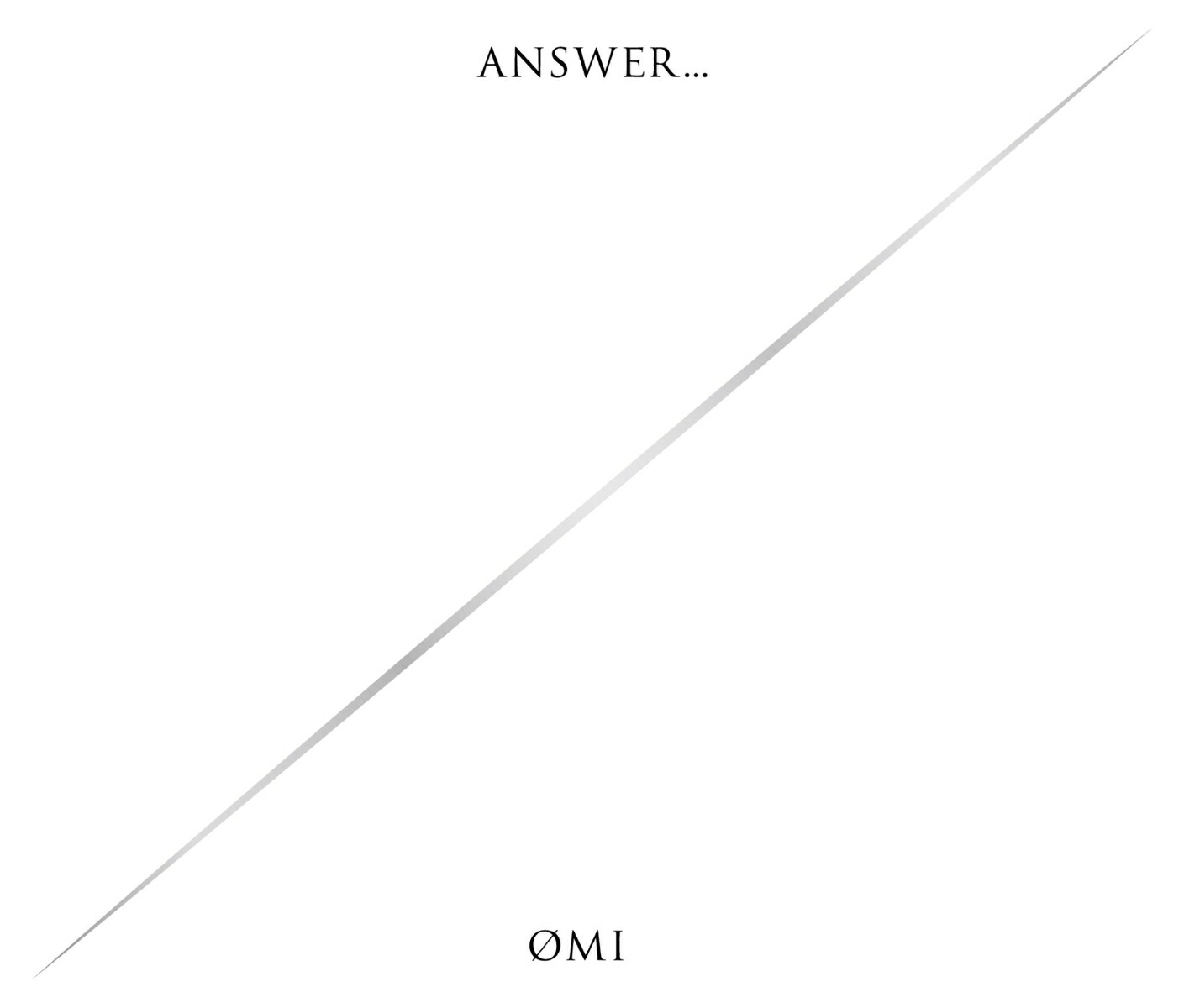 楽天ブックス: ANSWER... - OMI - 4589757401378 : CD