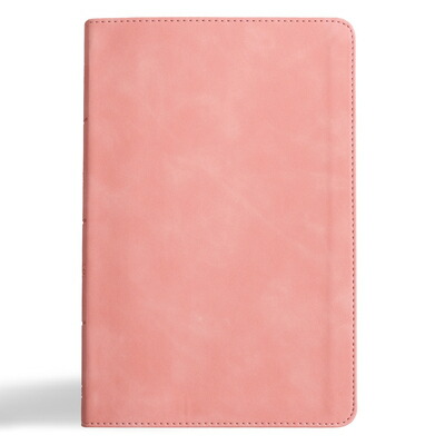 楽天ブックス: CSB Thinline Bible, Blush Pink Leathertouch - Csb Bibles by ...