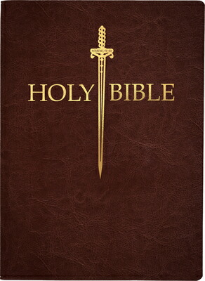 楽天ブックス: KJV Sword Bible, Large Print, Dark Mahogany Genuine Leather ...