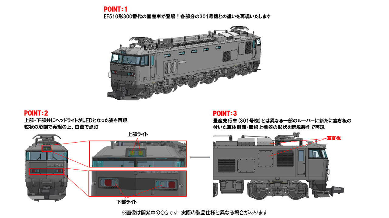 楽天ブックス: TOMIX JR EF510 300形電気機関車 【7195】 (鉄道模型 Nゲージ) - 玩具 - 4543736071952 : ゲーム