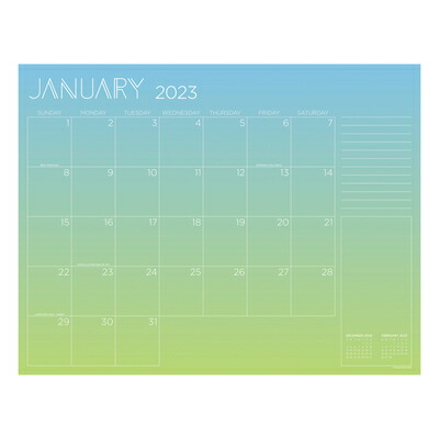 楽天ブックス: Cal 2023- Gradient Mood Desk Pad Monthly Blotter Calendar - TF ...