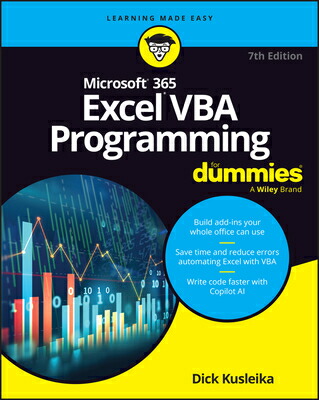 楽天ブックス: Microsoft 365 Excel VBA Programming for Dummies - Dick Kusleika - 9781394292394 : 洋書