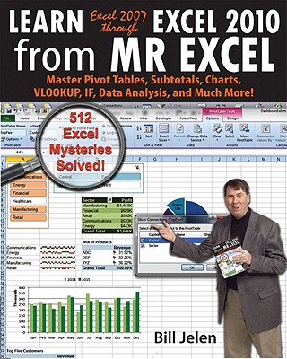 楽天ブックス: Learn Excel 2007 Through Excel 2010 from Mrexcel: Master Pivot Tables, Subtotals, Charts ...