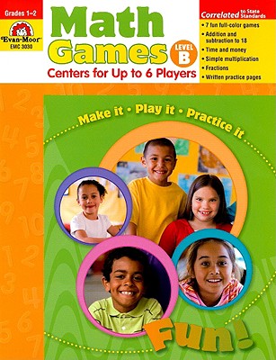 楽天ブックス: Math Games Level B Grades 1-2: Centers for Up to 6 Players ...