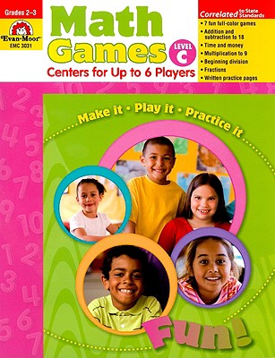 楽天ブックス: Math Games Level C Grades 2-3: Centers for Up to 6 Players ...