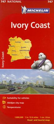 楽天ブックス: Michelin Map Africa Ivory Coast 747 - Michelin - 9782067172579 : 洋書