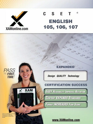 楽天ブックス: Cset English 105, 106, 107 Teacher Certification Test Prep ...