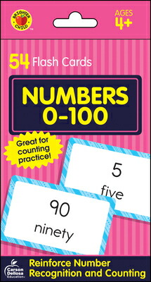 楽天ブックス: Numbers 0-100 Flash Cards: 54 Flash Cards - Brighter Child ...