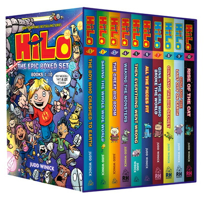 楽天ブックス: Hilo: The Epic Boxed Set (Books 1-10): (A Graphic Novel Boxed ...
