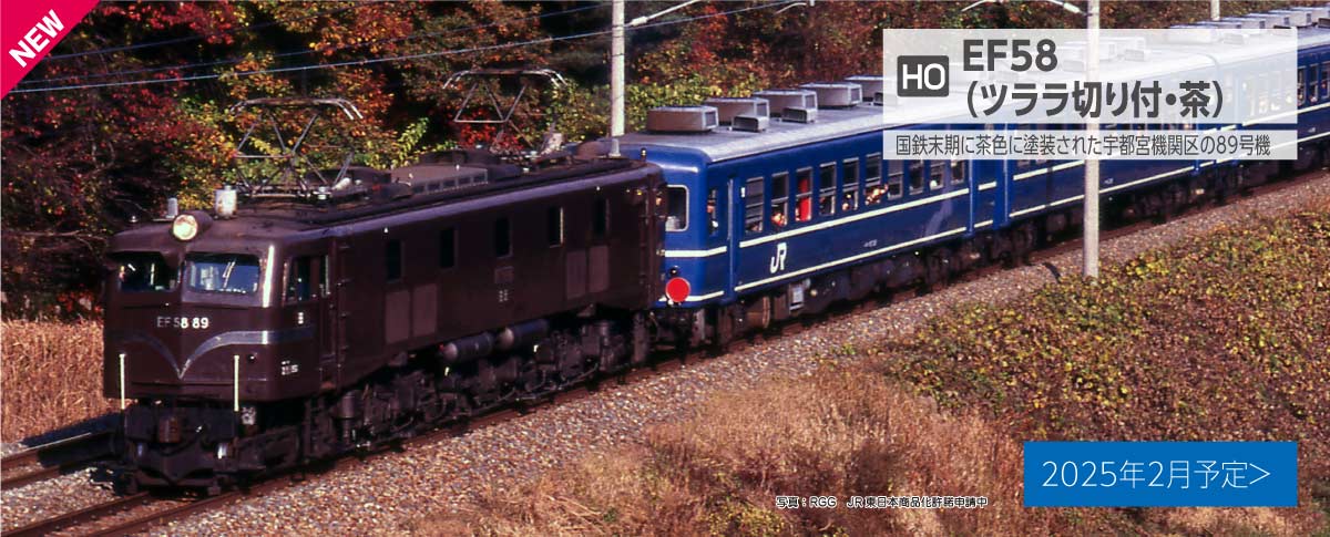 楽天ブックス: (HO) EF58 (ツララ切り付・茶) 【1-325】 (鉄道模型 HOゲージ) - 玩具 - 4949727692982 : ゲーム