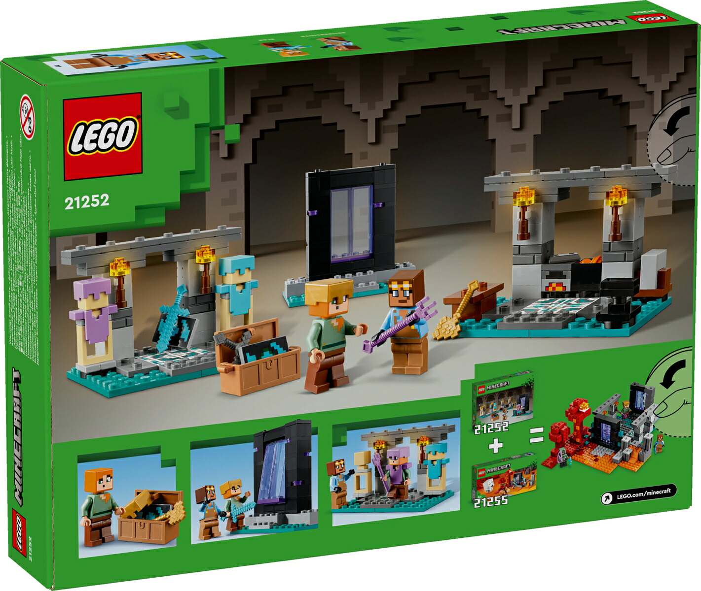 楽天ブックス: レゴ(LEGO) マインクラフト 武器庫 【おもちゃ 玩具 プレゼント 誕生日 ブロック クリスマス 男の子 女の子 子供 7 ...