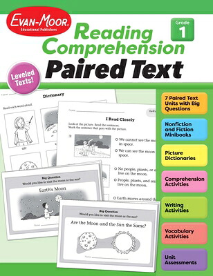 楽天ブックス: Reading Comprehension, Paired Text, Grade 1 - Evan-Moor ...