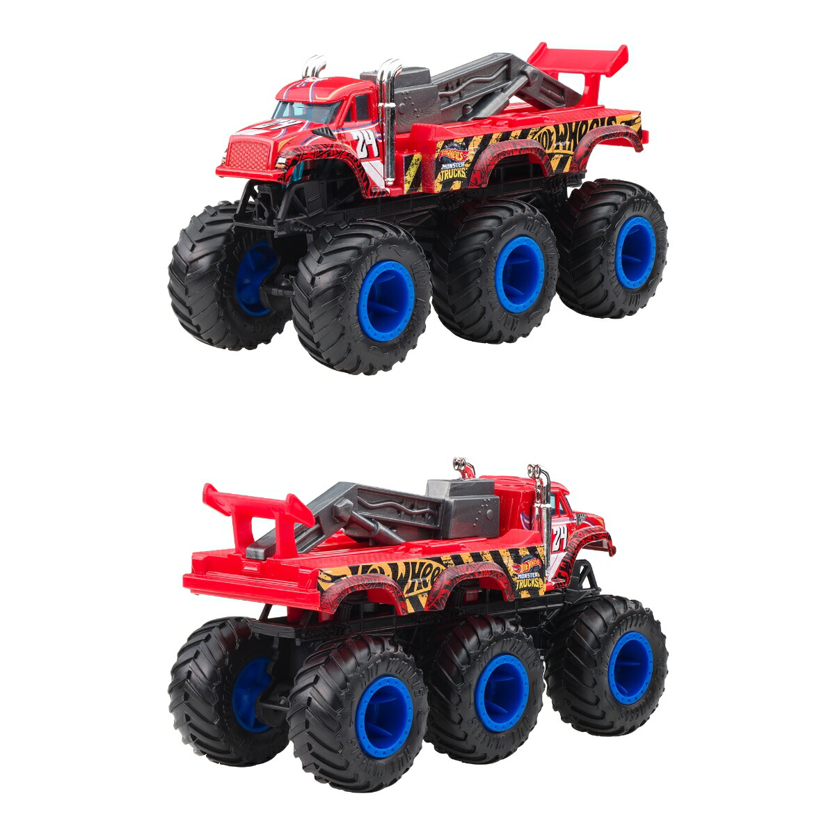 楽天ブックス: ホットウィール(Hot Wheels) モンスタートラック トランスポーター アソート 乗り物おもちゃ ミニカー 4台入り BOX販売 3歳から マルチ 986G-HWN86 ...